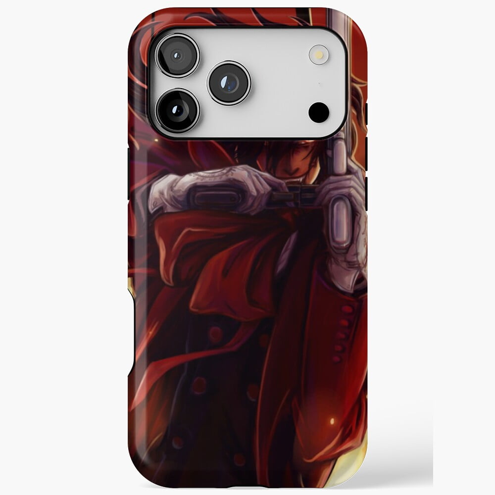 Alucard Hellsing Ultimate Vampire Hunter Anime Art iPhone Case 17 ...
