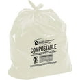 Aluf Plastics Biodegradable Compost Bags - 56 Gallon (40ct) ATSM #D6400 ...