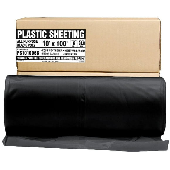 Black Plastic Sheeting