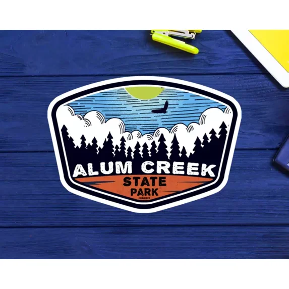 Alum Creek State Park Decal Sticker Ohio Sticker Indoor Outdoor Phone ...