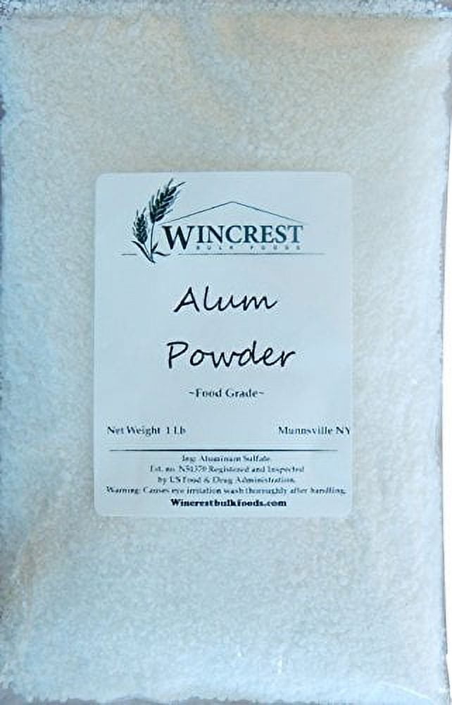 Alum Powder - Food Grade - 1 Lb - Walmart.com