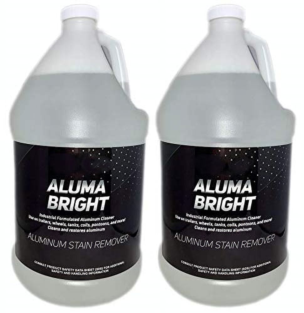 ZYHHHH Aluma Bright Aluminum Stain Remover All Purpose Cleaner, 128oz ...