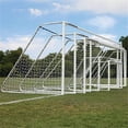 Alumagoal 12' x 6.5' Outdoor Soccer Goal (Set of 2) - Walmart.com