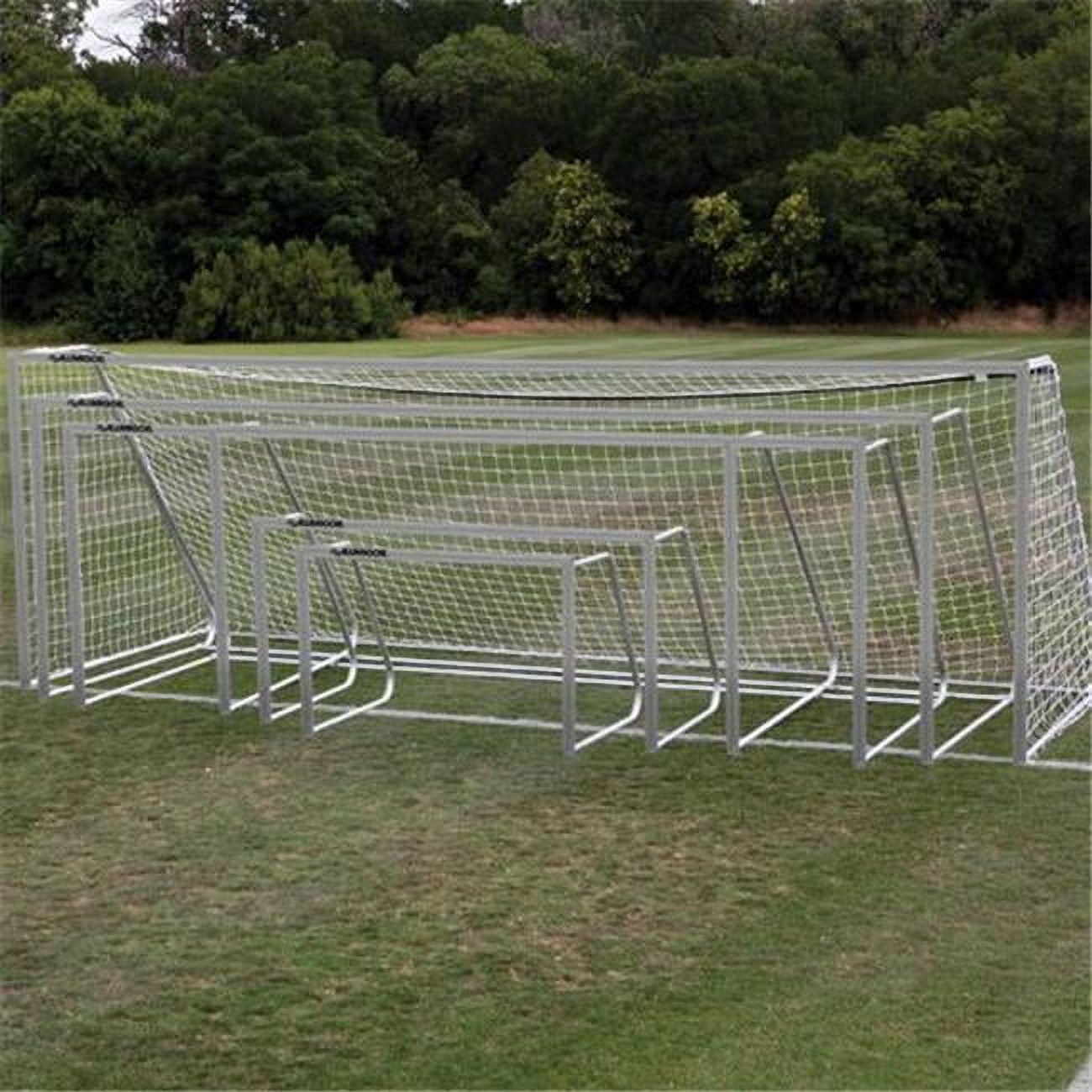 Alumagoal 24' x 8' Competition Soccer Goal (Set of 2) - Walmart.com