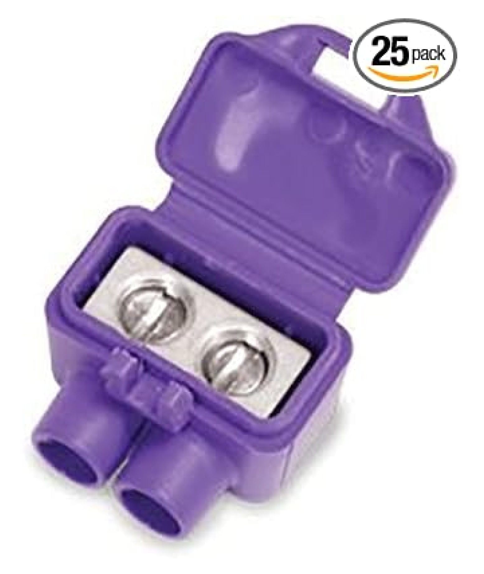 AlumiConn Wire Connectors 25-Pack - 2-Port Al/Cu Lug for Aluminum ...