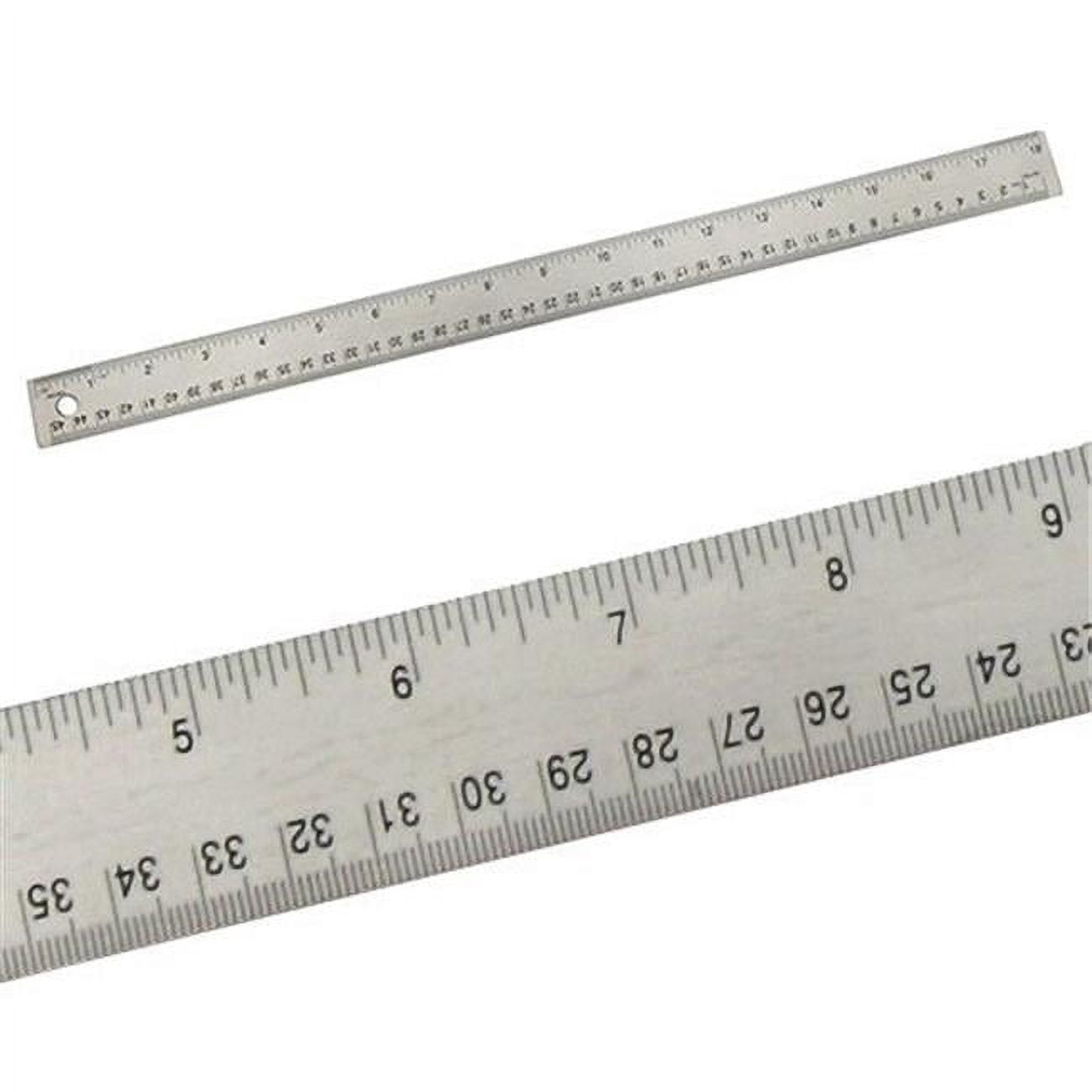 Alumicolor 18 Stainless Steel Ruler W/Cork - Walmart.com