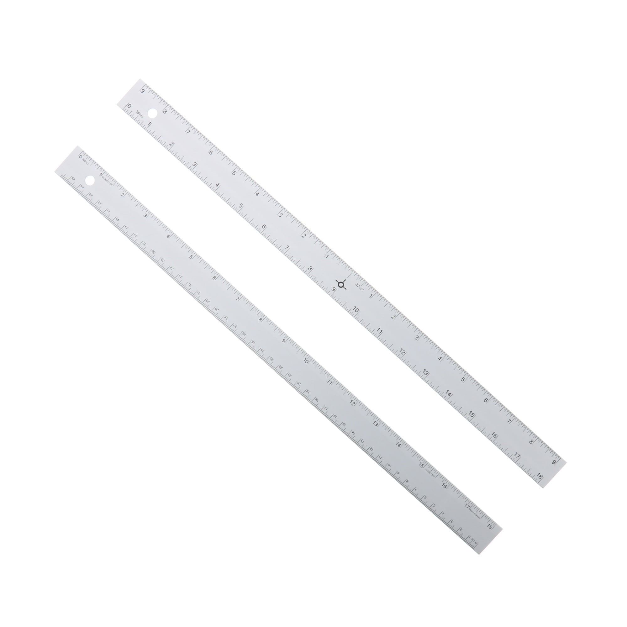 Alumicolor Aluminum Ruler: 18 inches - Walmart.com