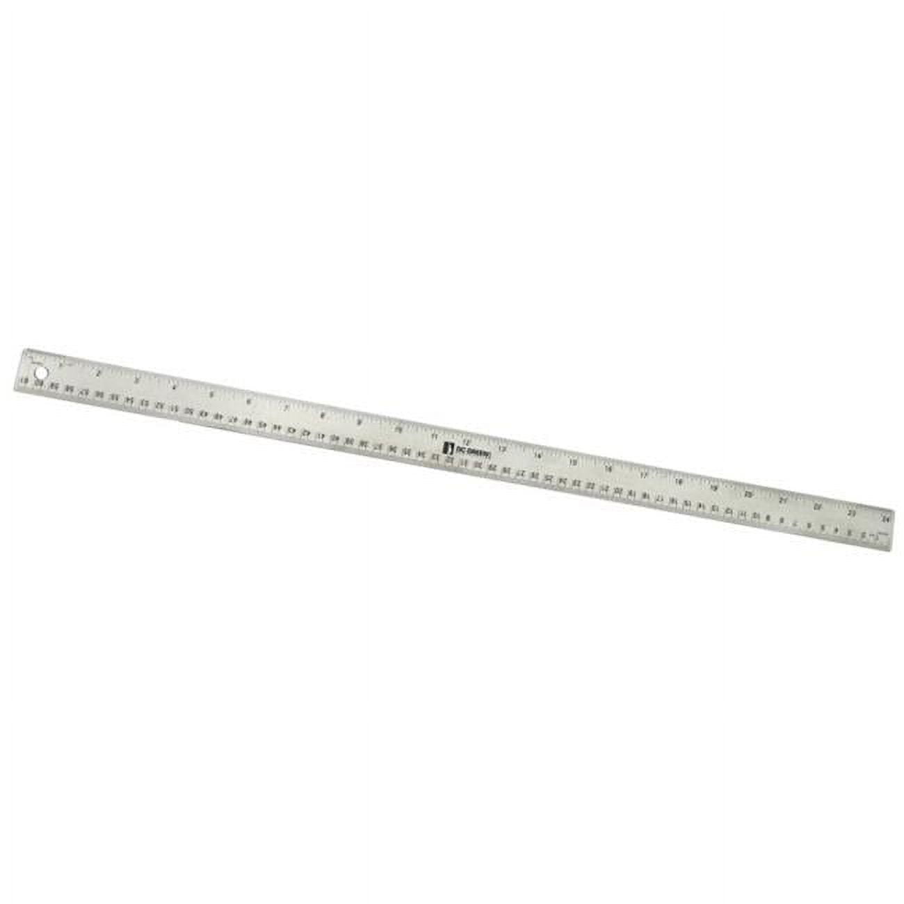 Alumicolor 8024 Flexible Stainless Steel Ruler, 24 in. - Walmart.com