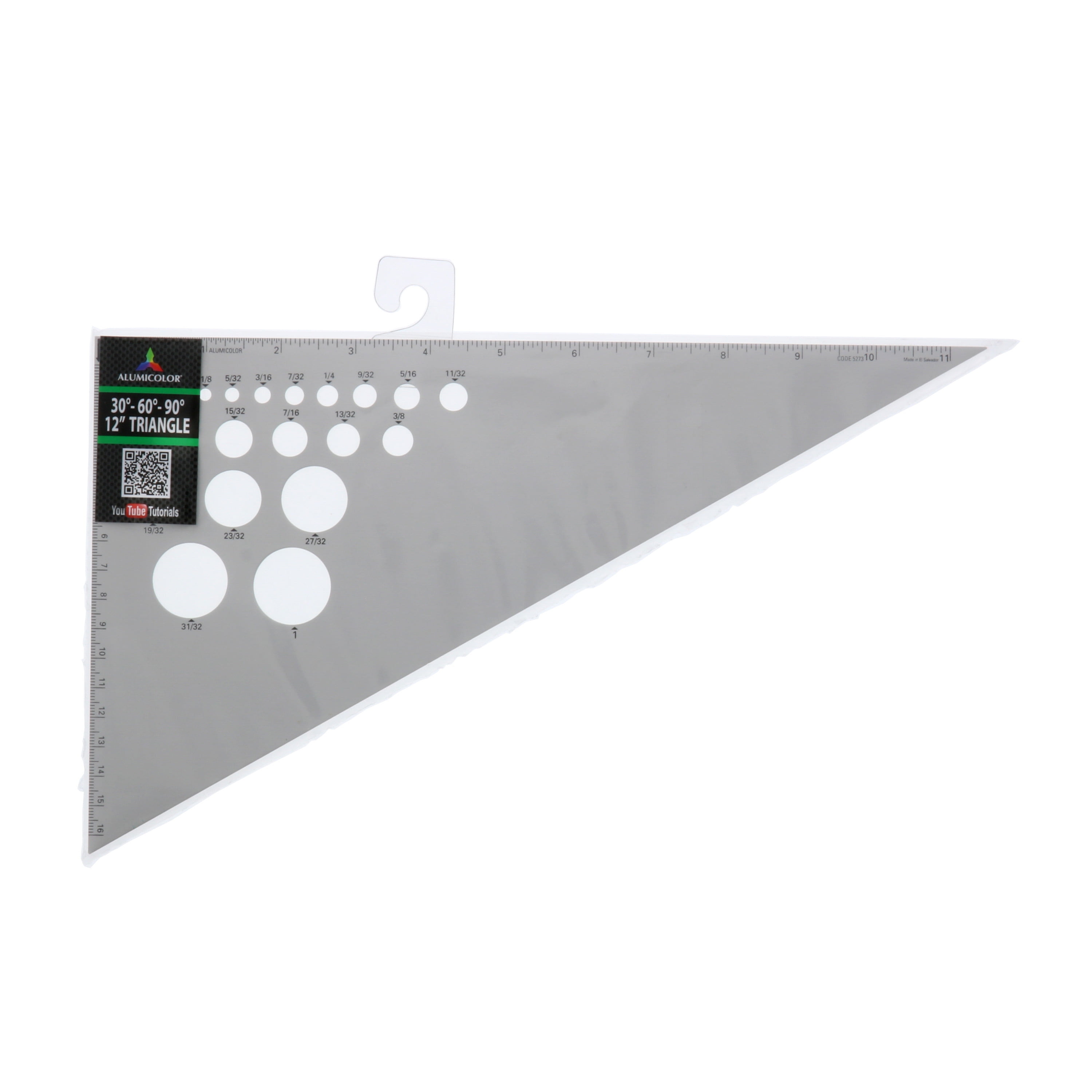 Alumicolor Triangle 30º / 60º Angles, 12" - Walmart.com