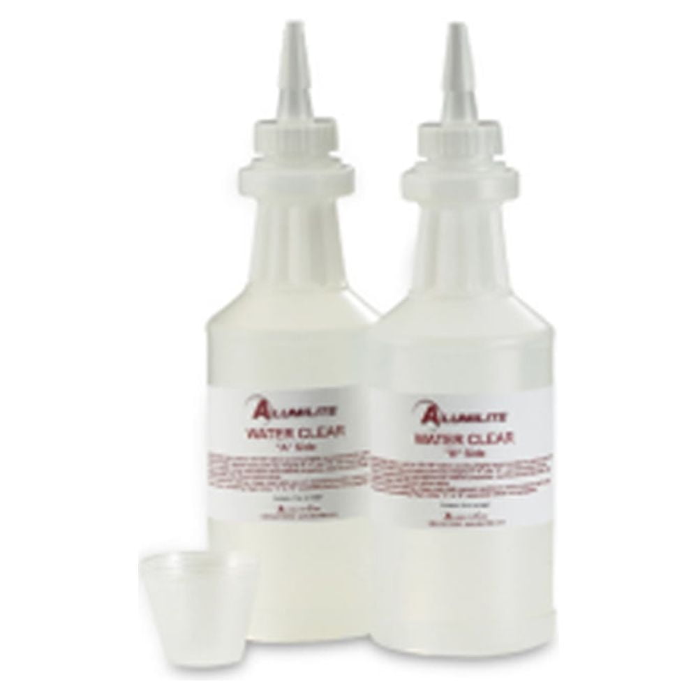 Alumilite Water Clear Casting Resin Kit, Two Component, 32 oz. Package ...