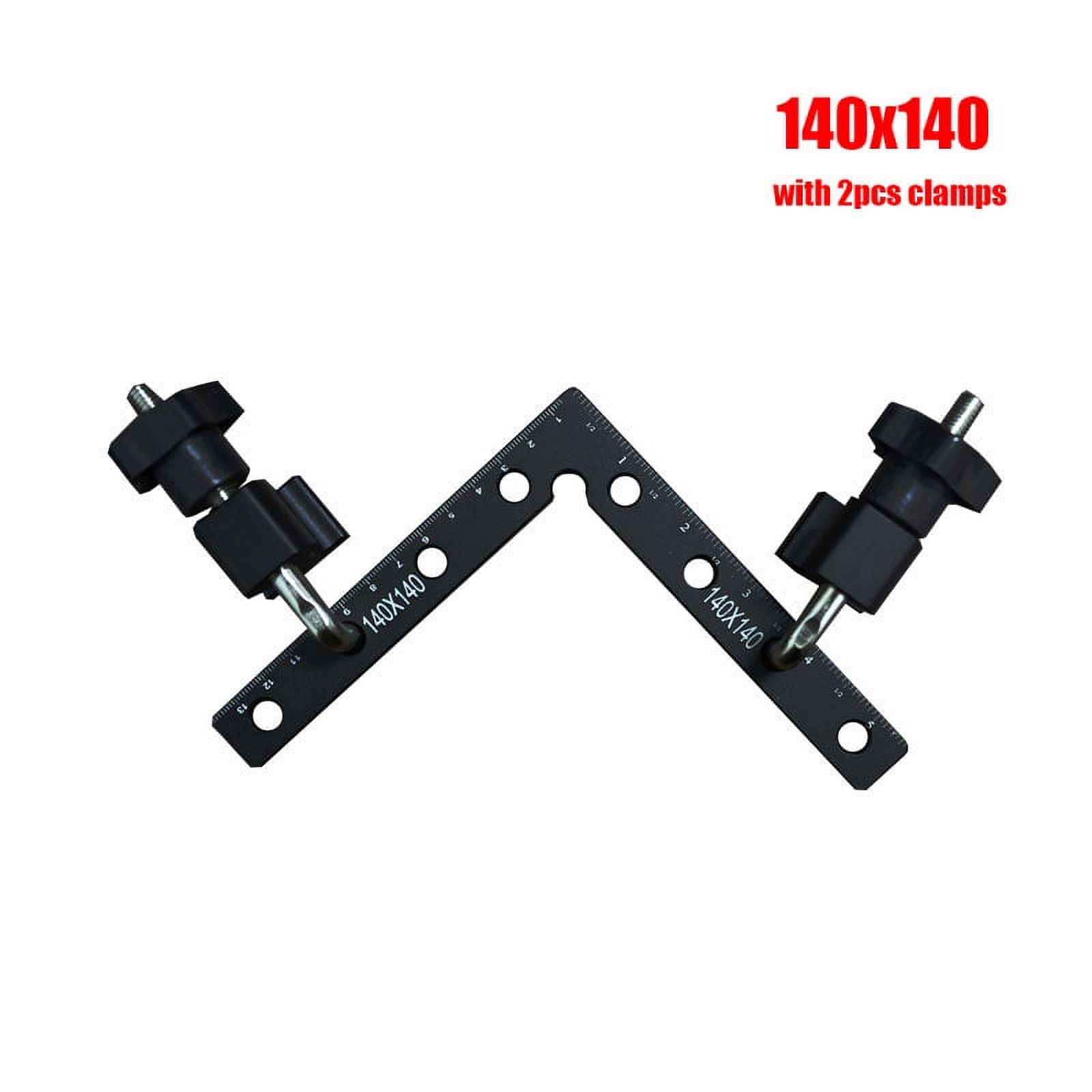 Aluminim black colorWoodworking 90 Degrees L-Shaped Auxiliary Fixture ...