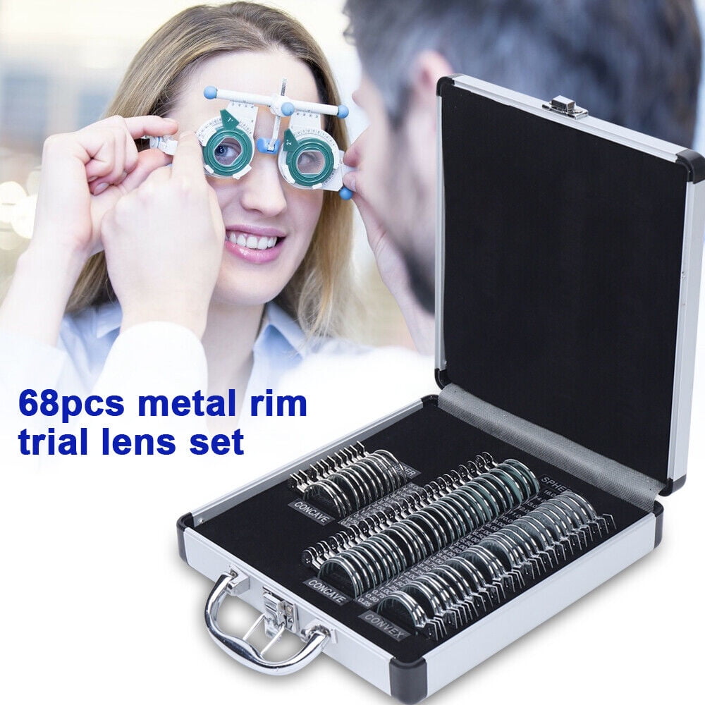 Aluminium 68Pcs Optical Ophthalmic Tools Kit For Hospital/Optician Shop ...