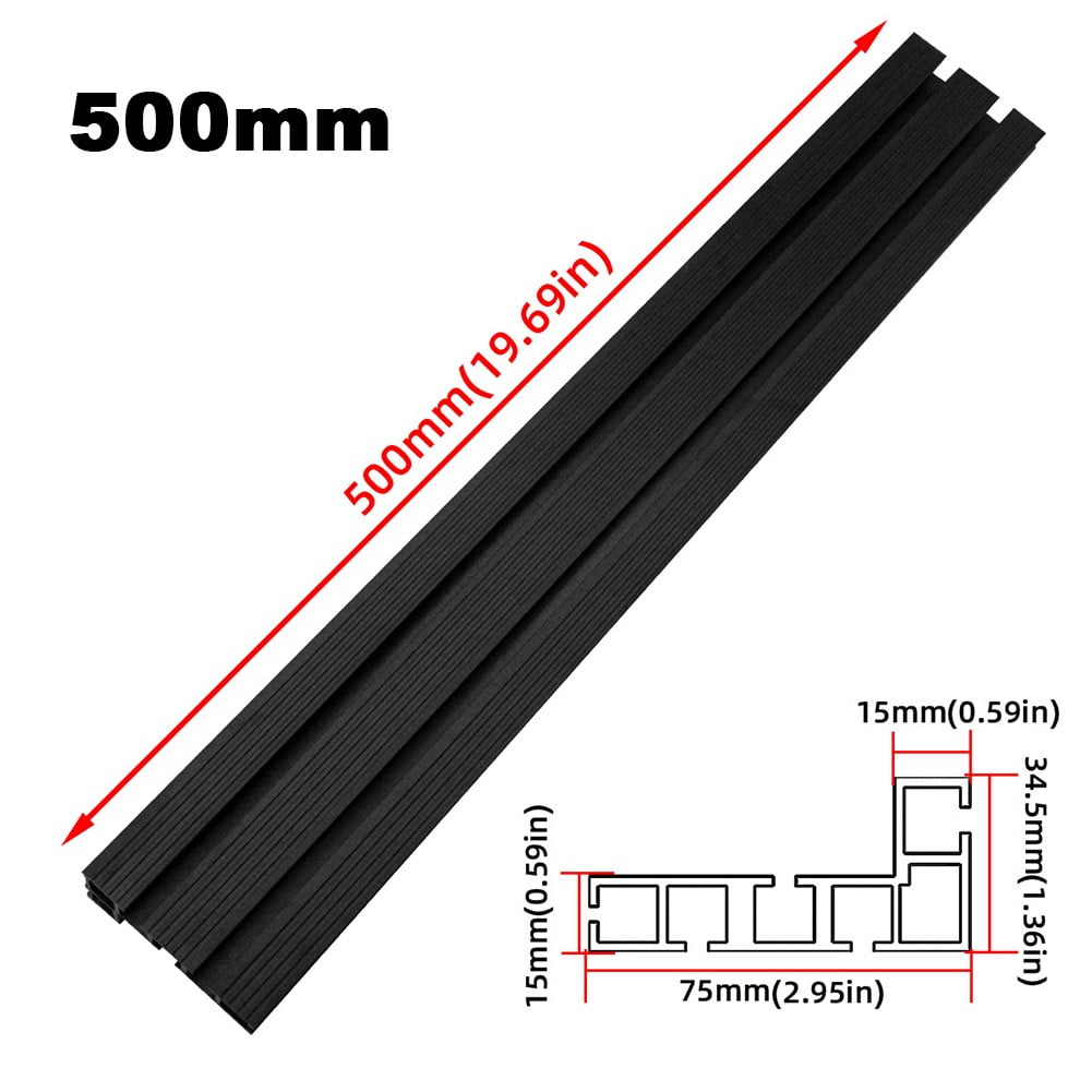 Aluminium 75 Type Miter Track T-Slot T-track Backer Sliding Brackets ...