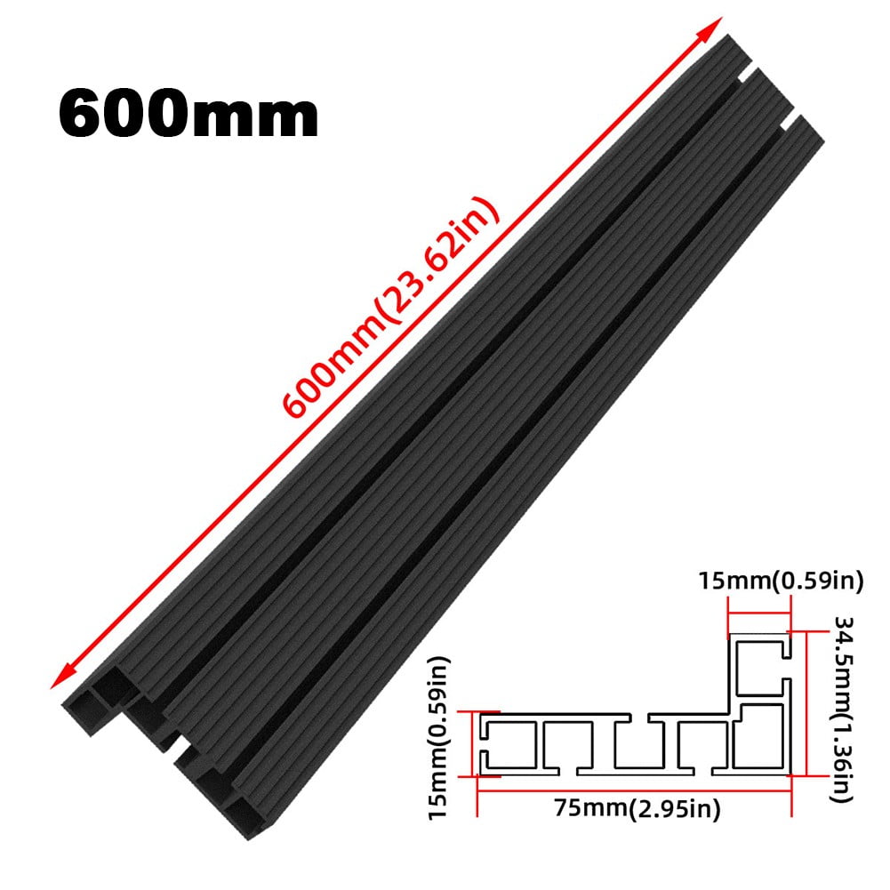 Aluminium 75 Type Miter Track T-Slot T-track Backer Sliding Brackets ...