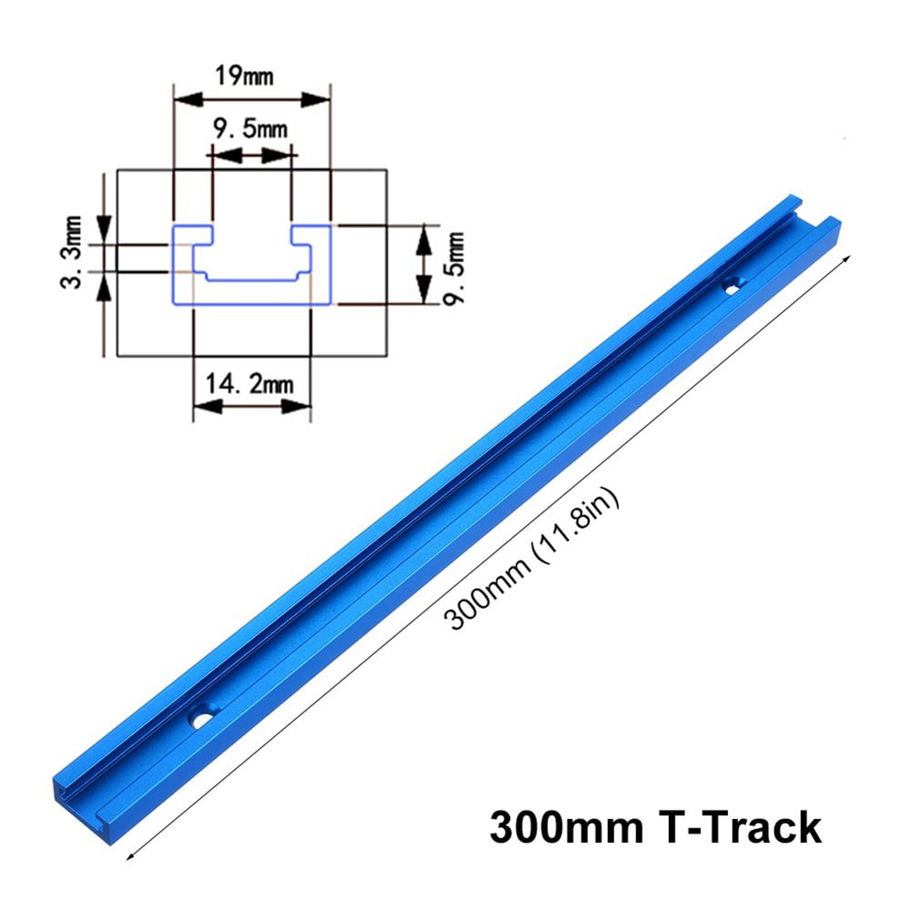 Aluminium Alloy 300-600mm T-Track T-Slot Miter Jig Tools For ...