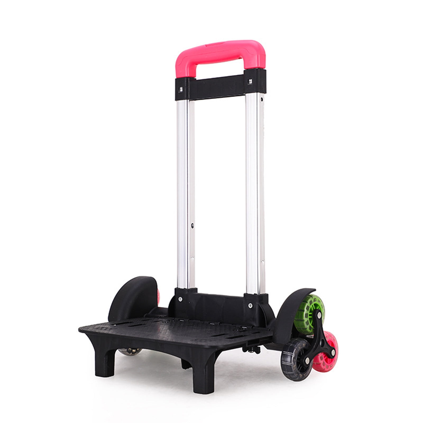 Aluminium Alloy Backpack Trolley with 6 Wheels Foldable Trolley Cart ...