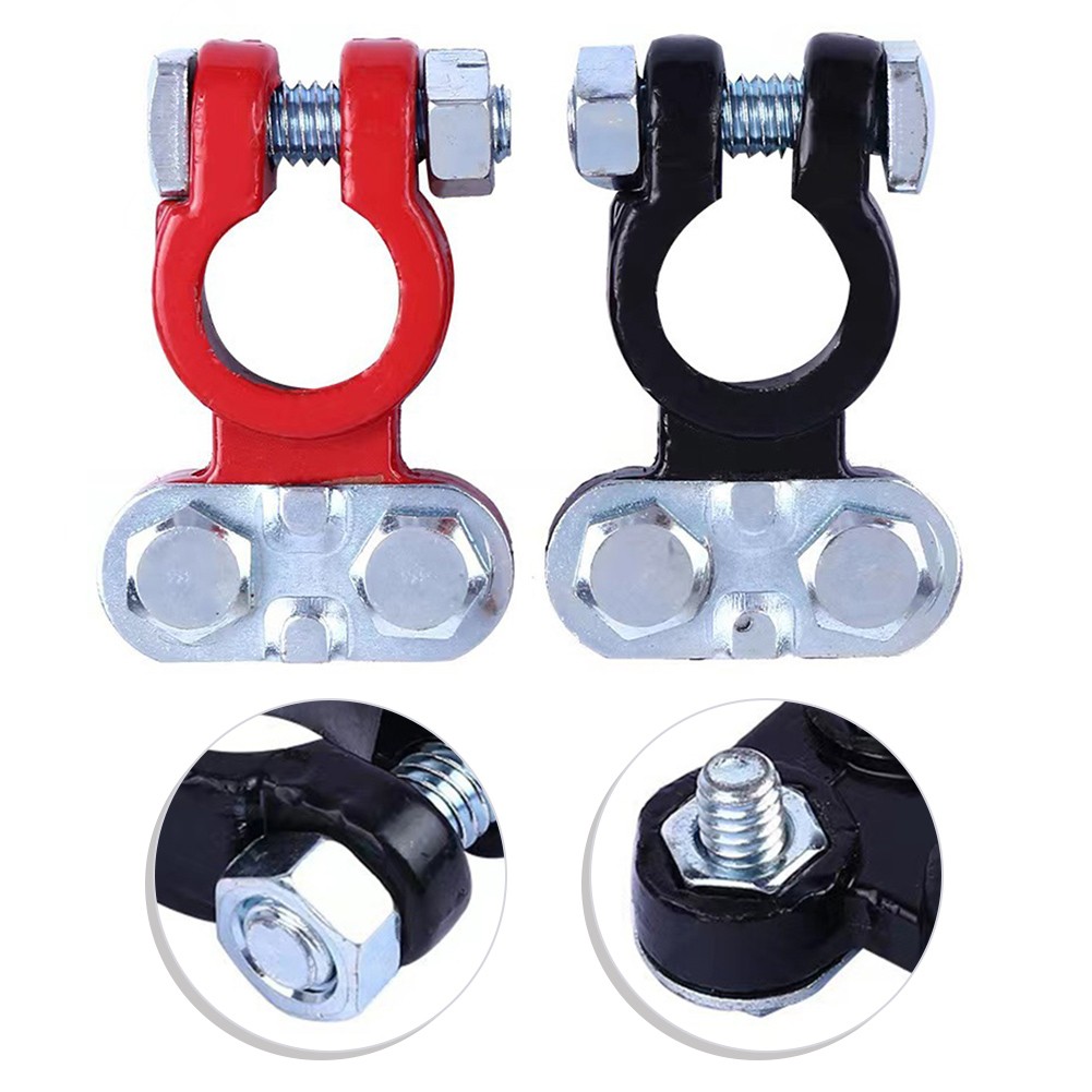 Aluminium Alloy Car Battery Terminal Disconnect Positive Negative ...