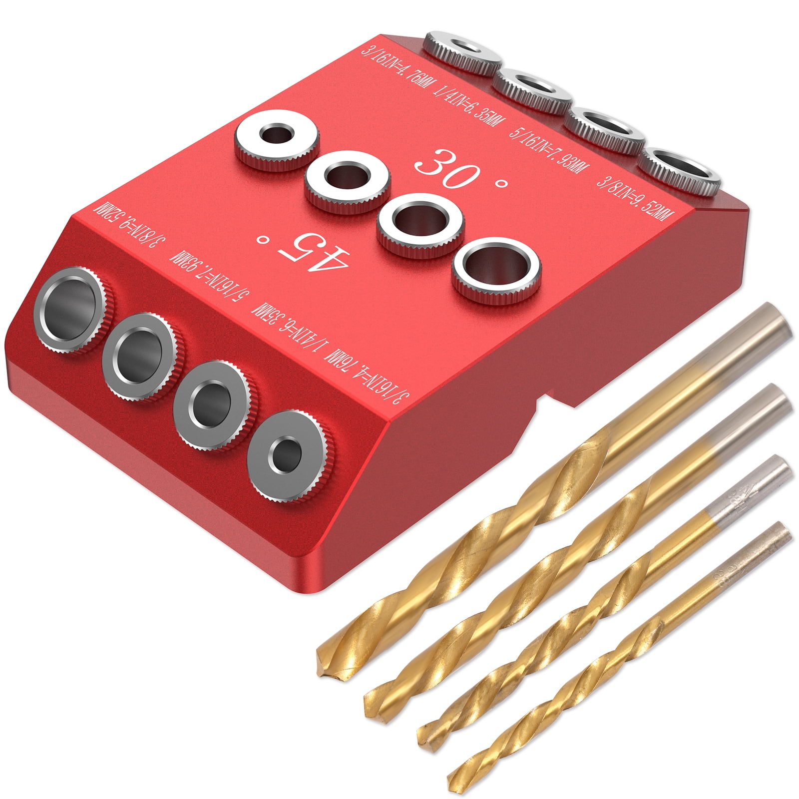 Aluminium Alloy Drill Guide Jig for Angled And Straight Hole Efficient ...