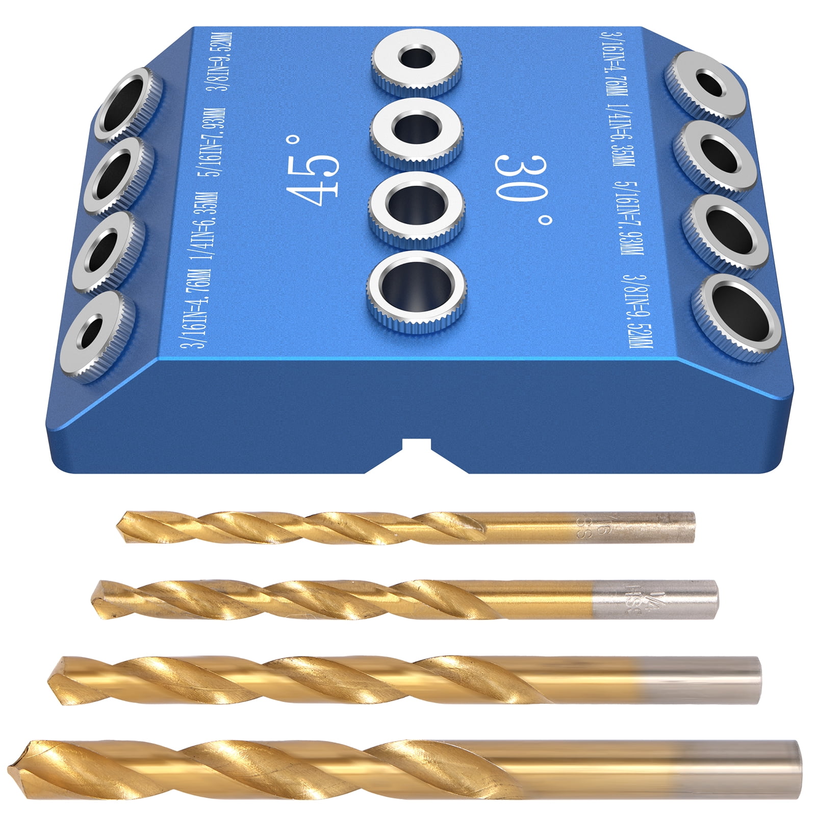 Aluminium Alloy Drill Guide Jig for Angled And Straight Hole Efficient ...
