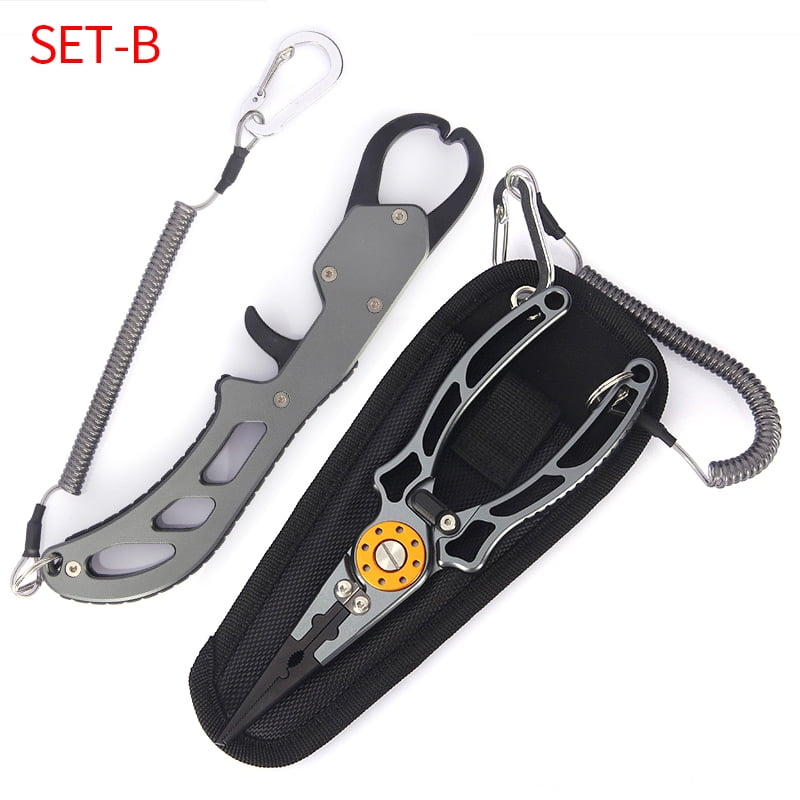 Aluminium Alloy Fishing Gripper Professional Fishing Lip Grabber Tool ...