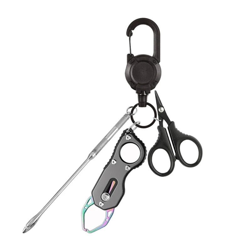 Aluminium Alloy Fishing Gripper Professional Fishing Lip Grabber Tool ...