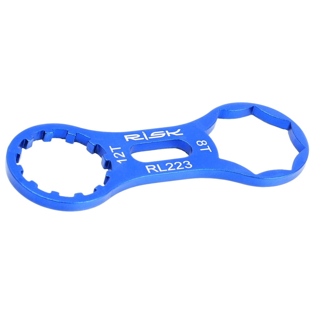Aluminium Alloy Front Fork Spanner Double Head Bike Spanner Reapir Tool ...