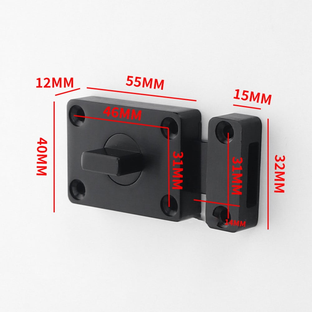 Aluminium Alloy Furniture Barn Door Latch Kitchen Cabinet Jewelry Box ...
