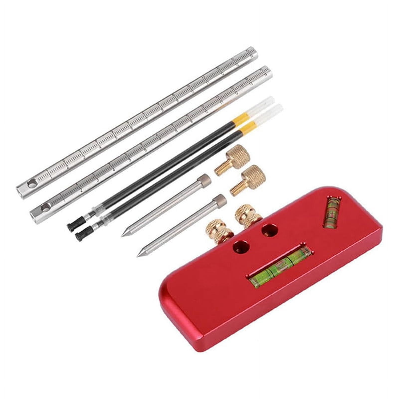 Aluminium Alloy Mortise Gauge Ruler, High Precision Woodworking Marking ...
