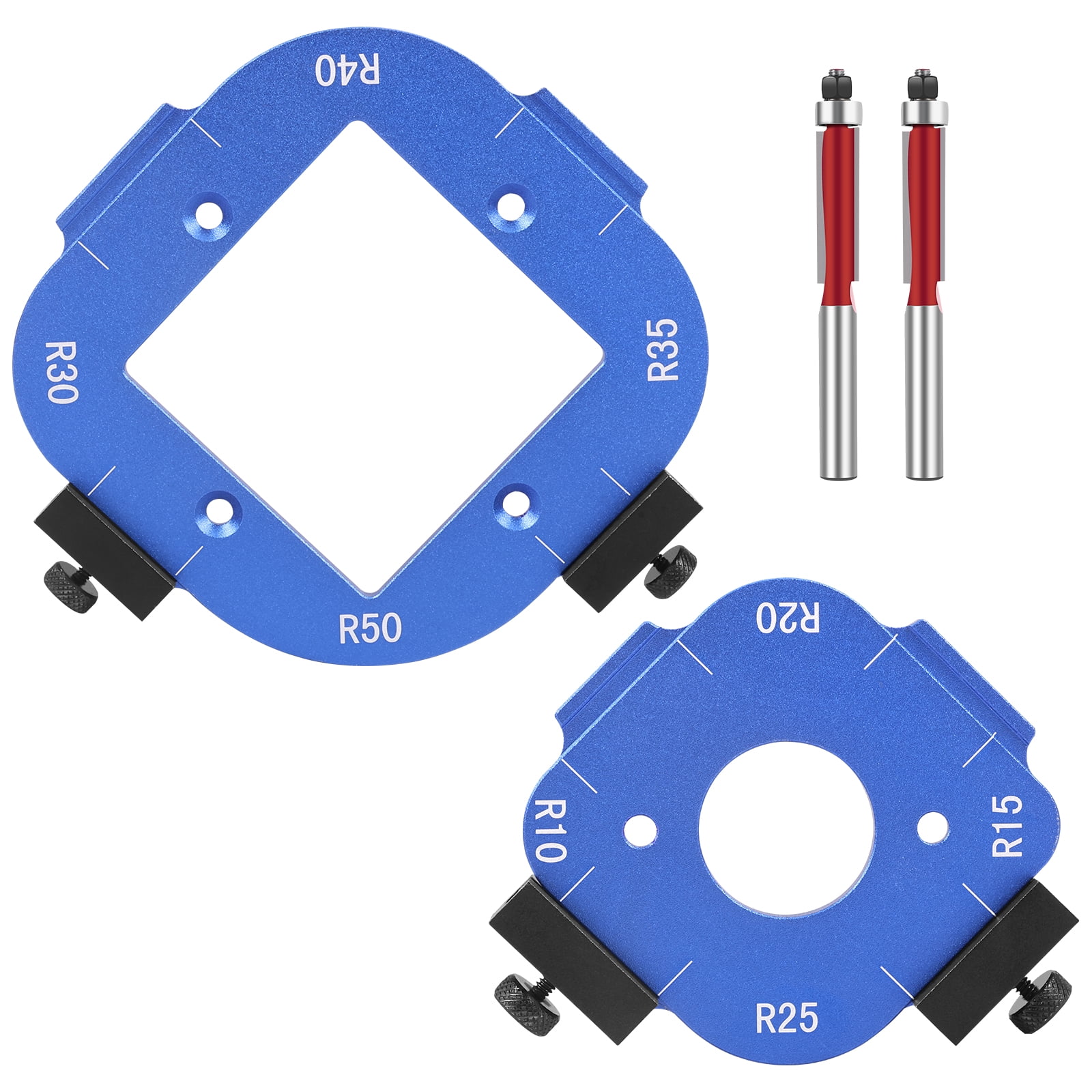 Aluminium Alloy Router Radius Jig Compact High Precision Router Corner ...