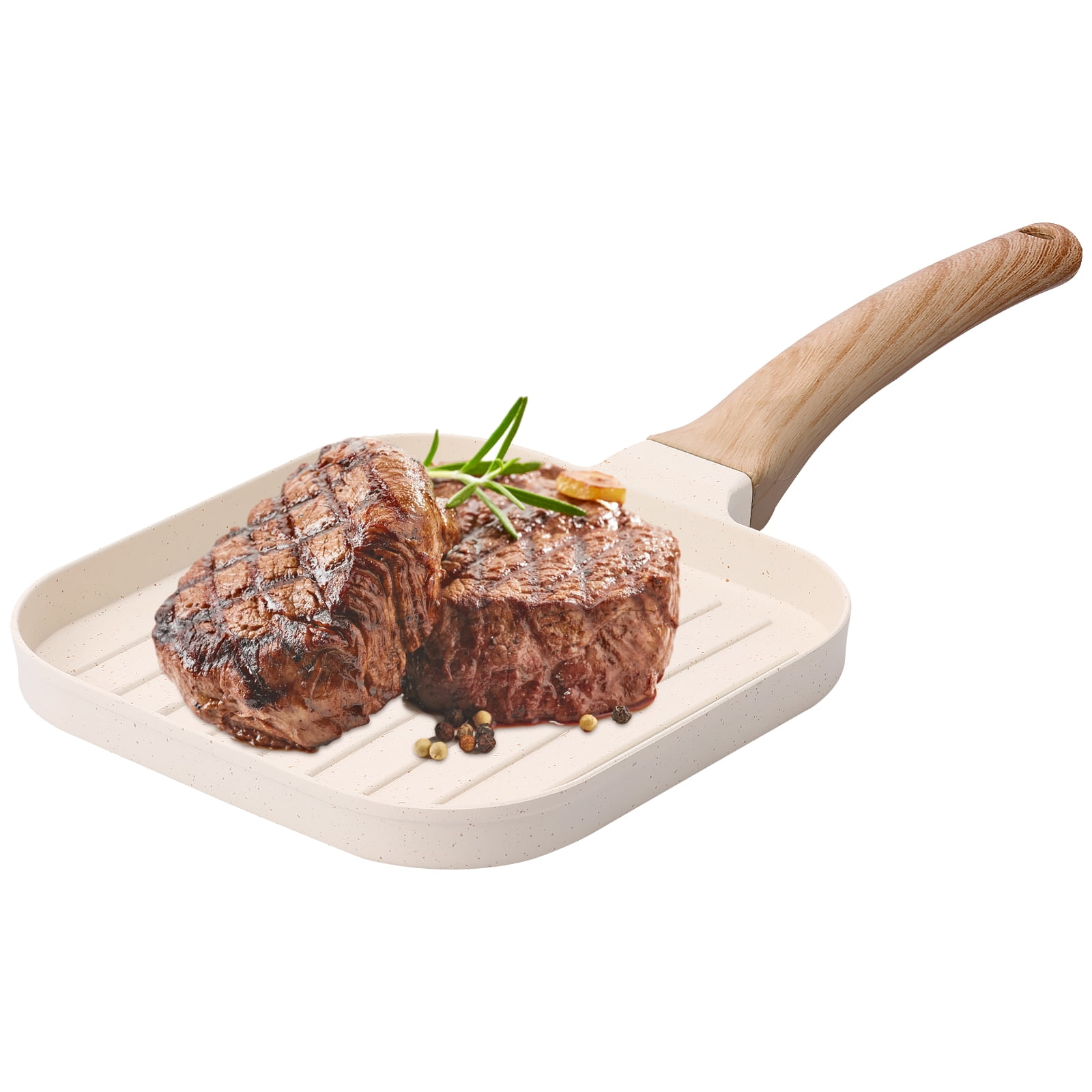 Aluminium Alloy Square Grilling Pan for All Stoves Nonstick Grill ...