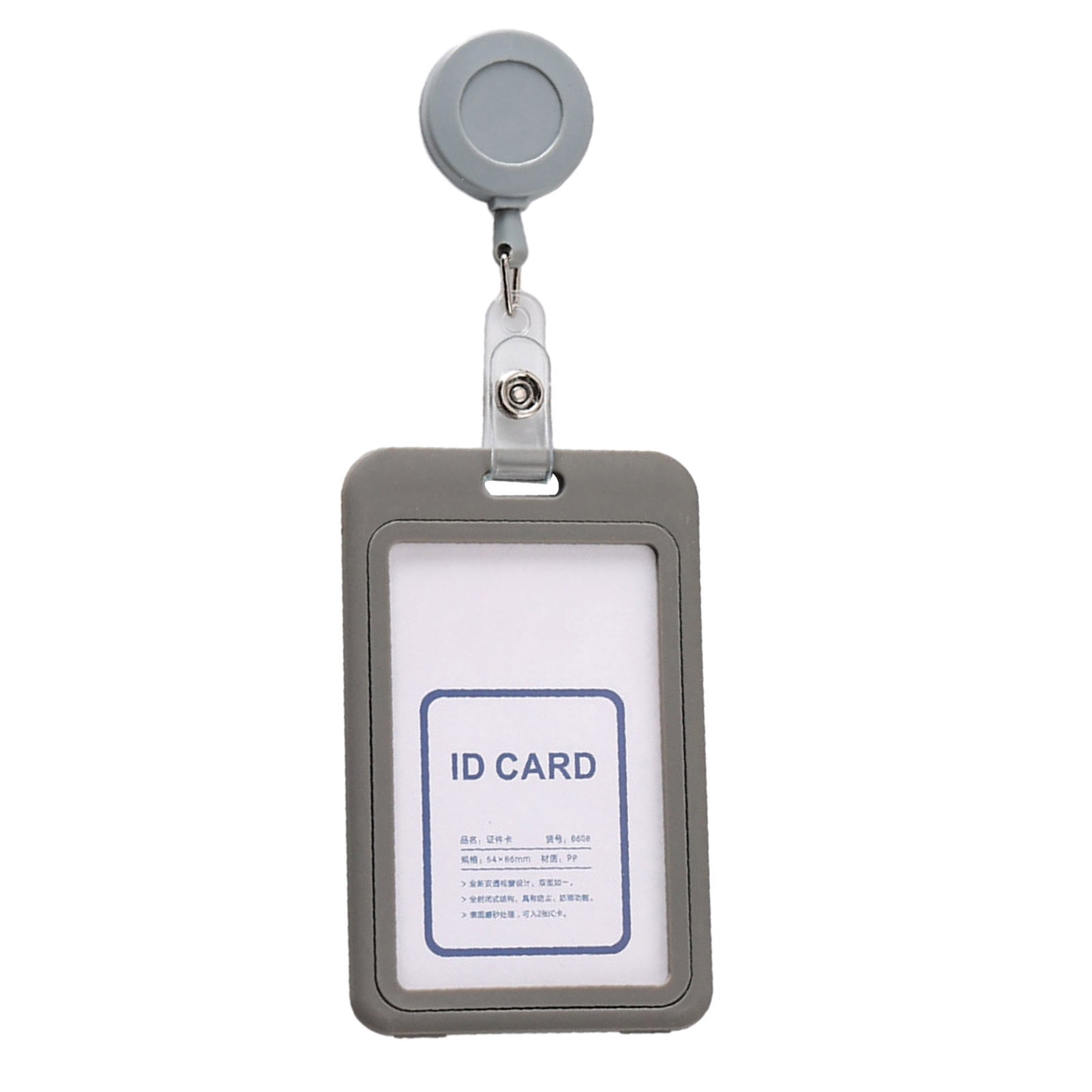 Aluminium Alloy Staff Badge Holder Secure ID Card Case Fade-resistant ...