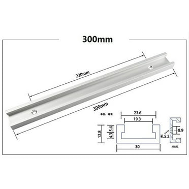 Aluminium Alloy T-tracks Slot Miter Track And Miter Bar Slider Table ...