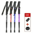 Aluminium Alloy Teleskopic Stick Hiking Poles Trekking Walking Sticks ...