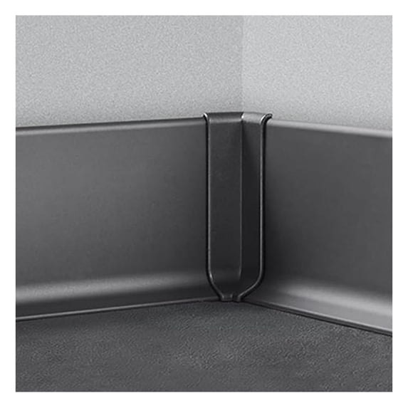 Aluminium Baseboard Molding Trim Accessories Inside Corner for Height ...