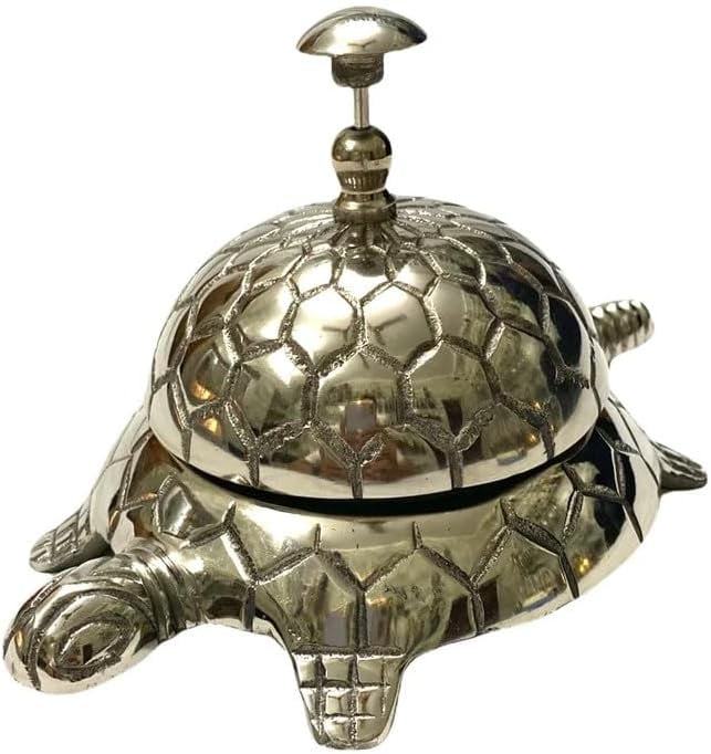 Aluminium Bell, Tortoise Bell Desk Hotel Counter Reception Bell, Call ...