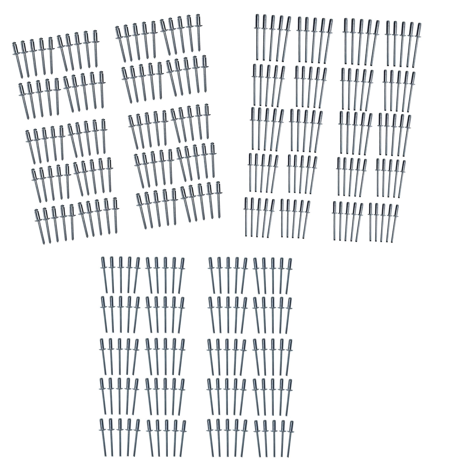 Aluminium Blind Pop Pot Rivets Set Fastener Fastening 3.2 / 4 / 4.8mm ...