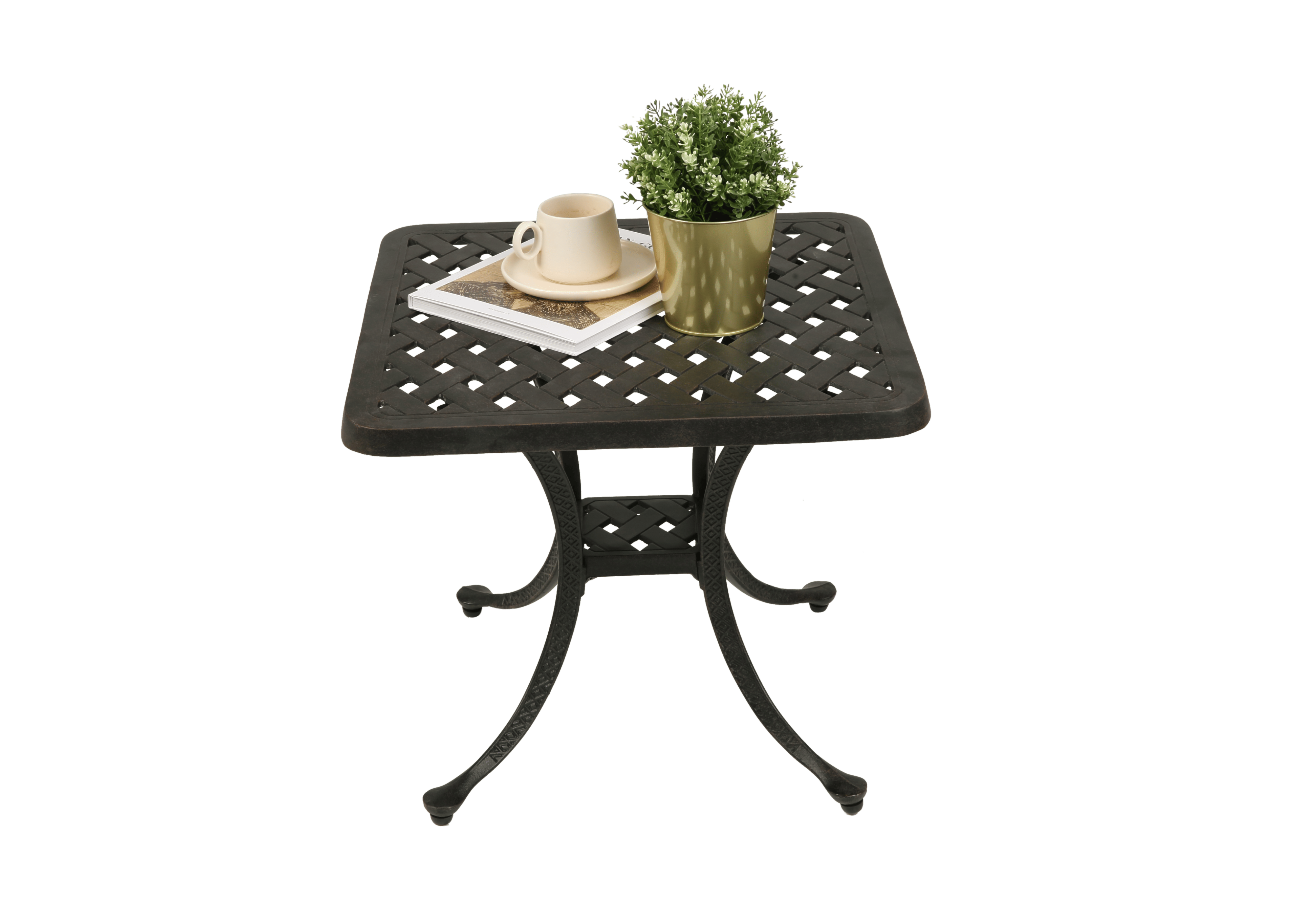 Aluminium Cast table as Pic - Walmart.com