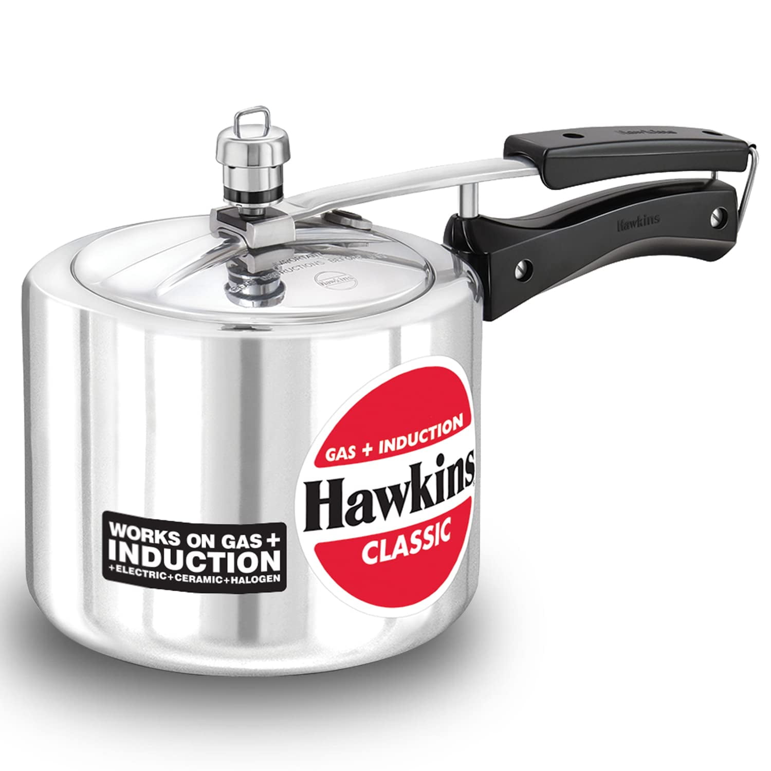 Aluminium Classic Pressure Cooker 3 Liters | Induction Inner Lid Cooker ...