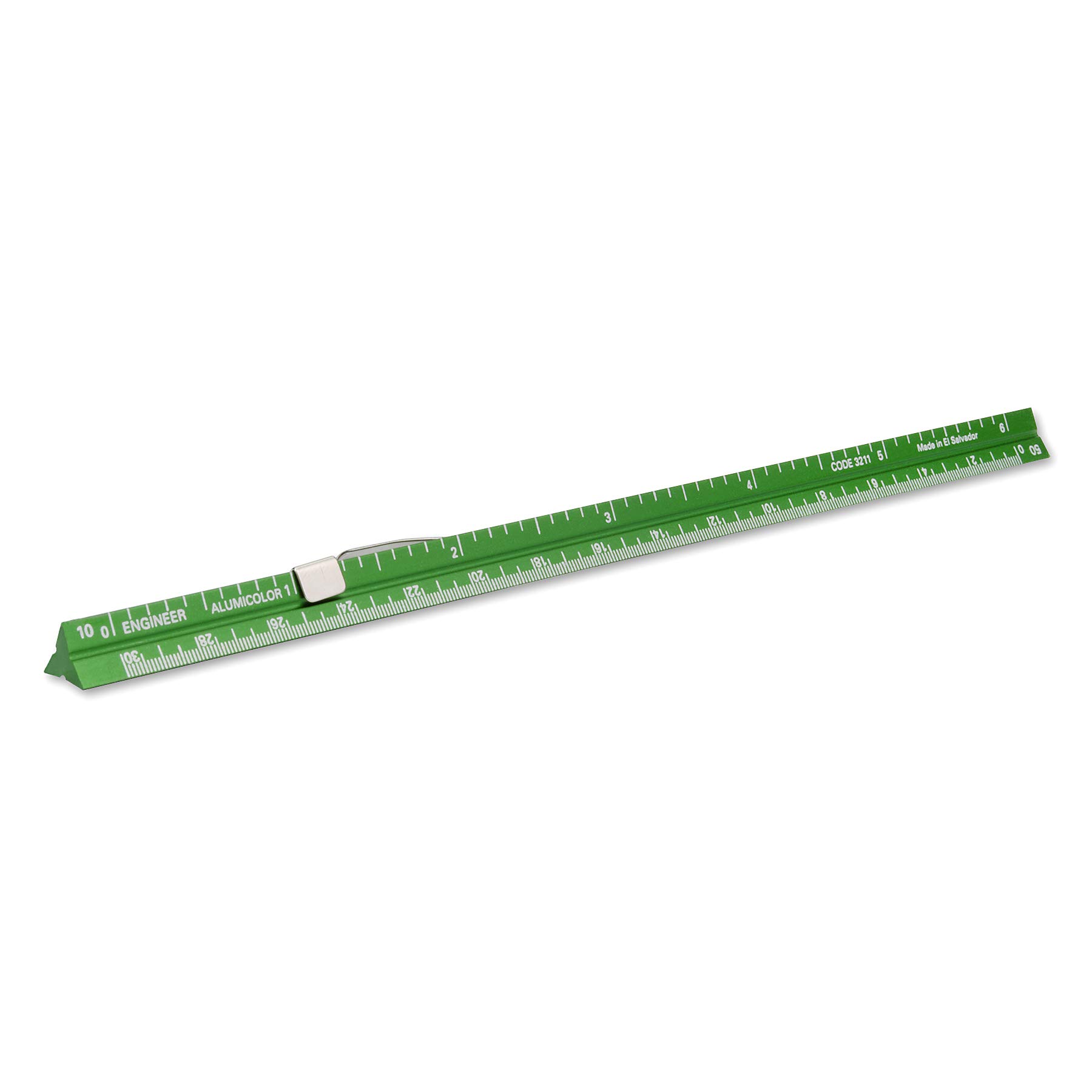 Aluminium Engineer Pocket Scale with Clip, Green, 6 - Walmart.com