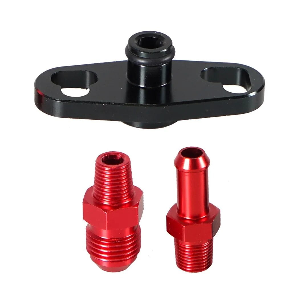 Aluminium Fuel Rail Pressure Regulator Adapter Kit Fuel Rail Adapter ...