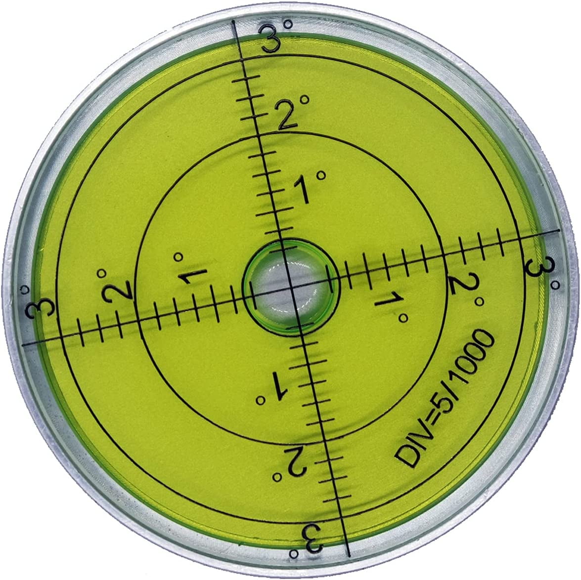 Aluminium High Precision Horizontal Leveler Bubble Level Tool Circle ...