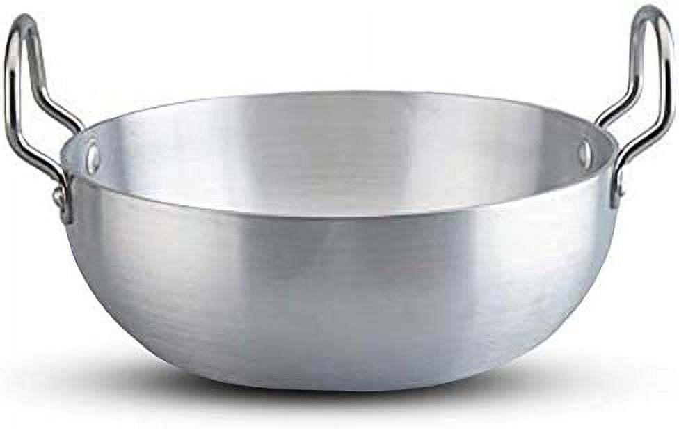 Aluminium Kadai Induction Base Kadai Kadhai 2 Liter Aluminium Kadai ...