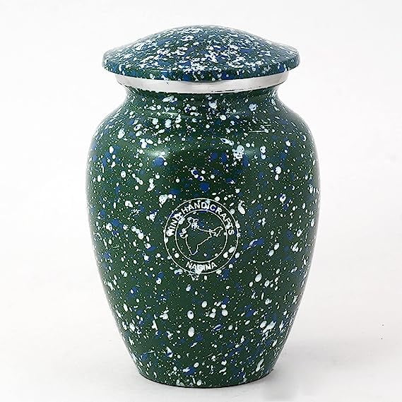 Aluminium Keepsake Urn for Human Ashes – Handcrafted Funeral Ash ...