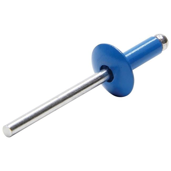 Aluminium Large Head Rivet, Blue - Pack of 250 - Walmart.com