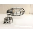 Aluminium Maritime Passageway Bulkhead Sconce Light with Junction Box ...