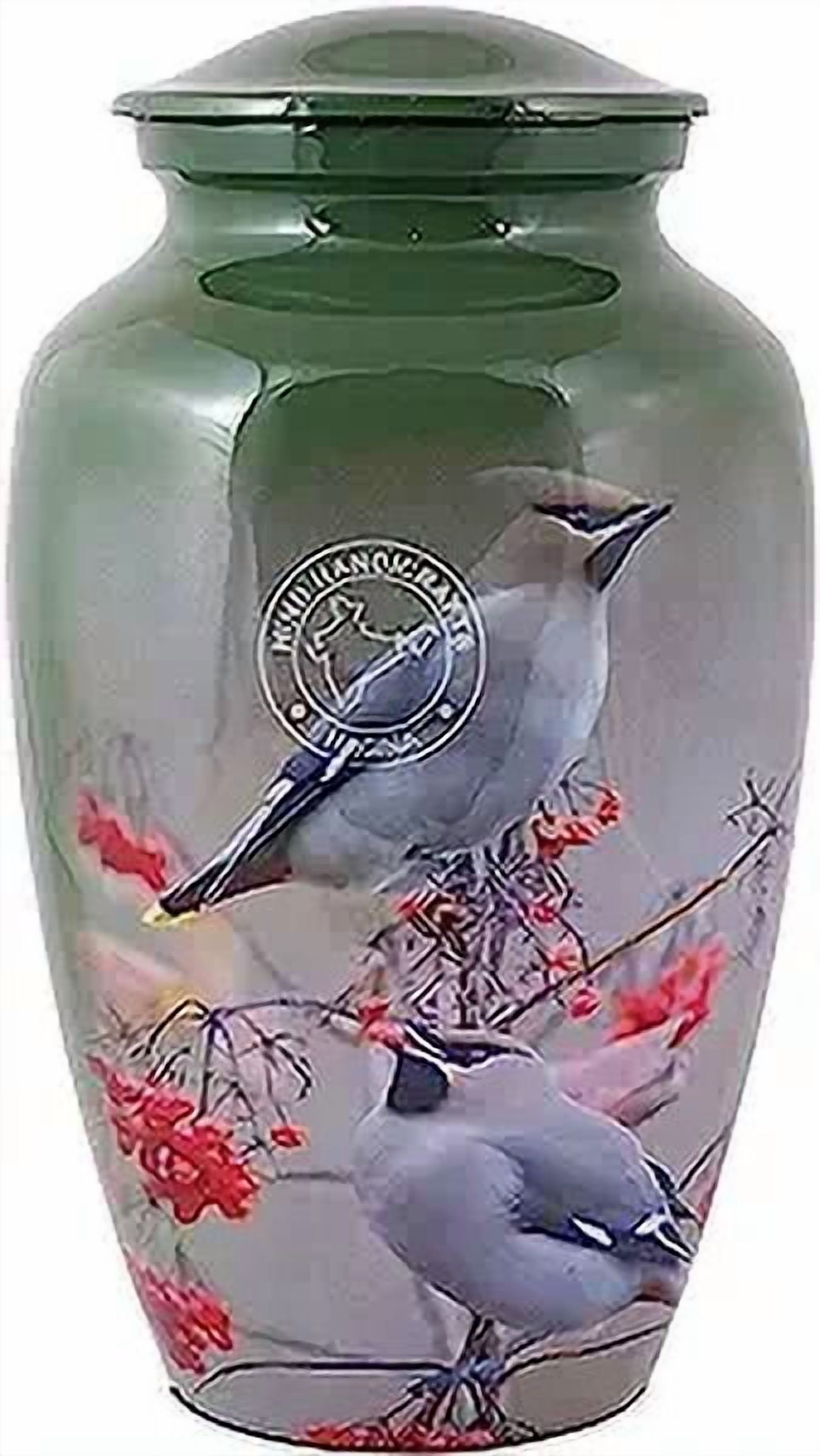 Aluminium Nightingale Cremation Urn for Human Ashes Adult - Handcrafted ...