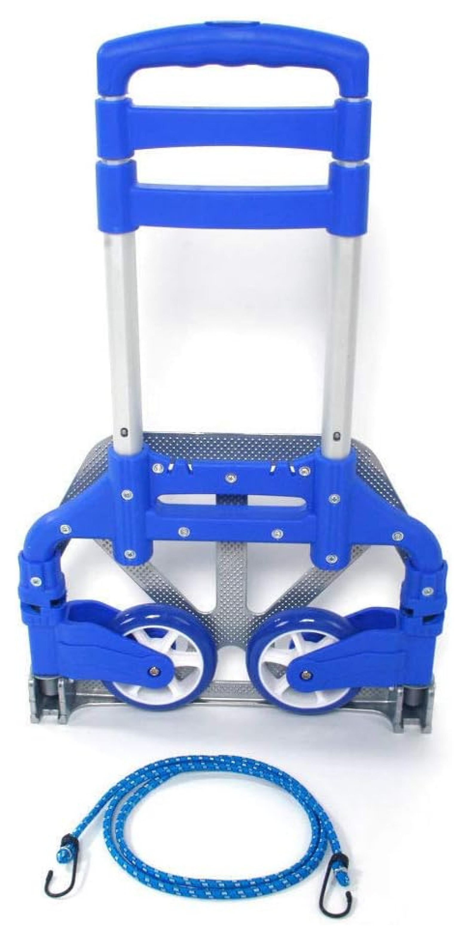 Aluminium Portable Folding Collapsible Push Truck Hand Trolley Luggage ...