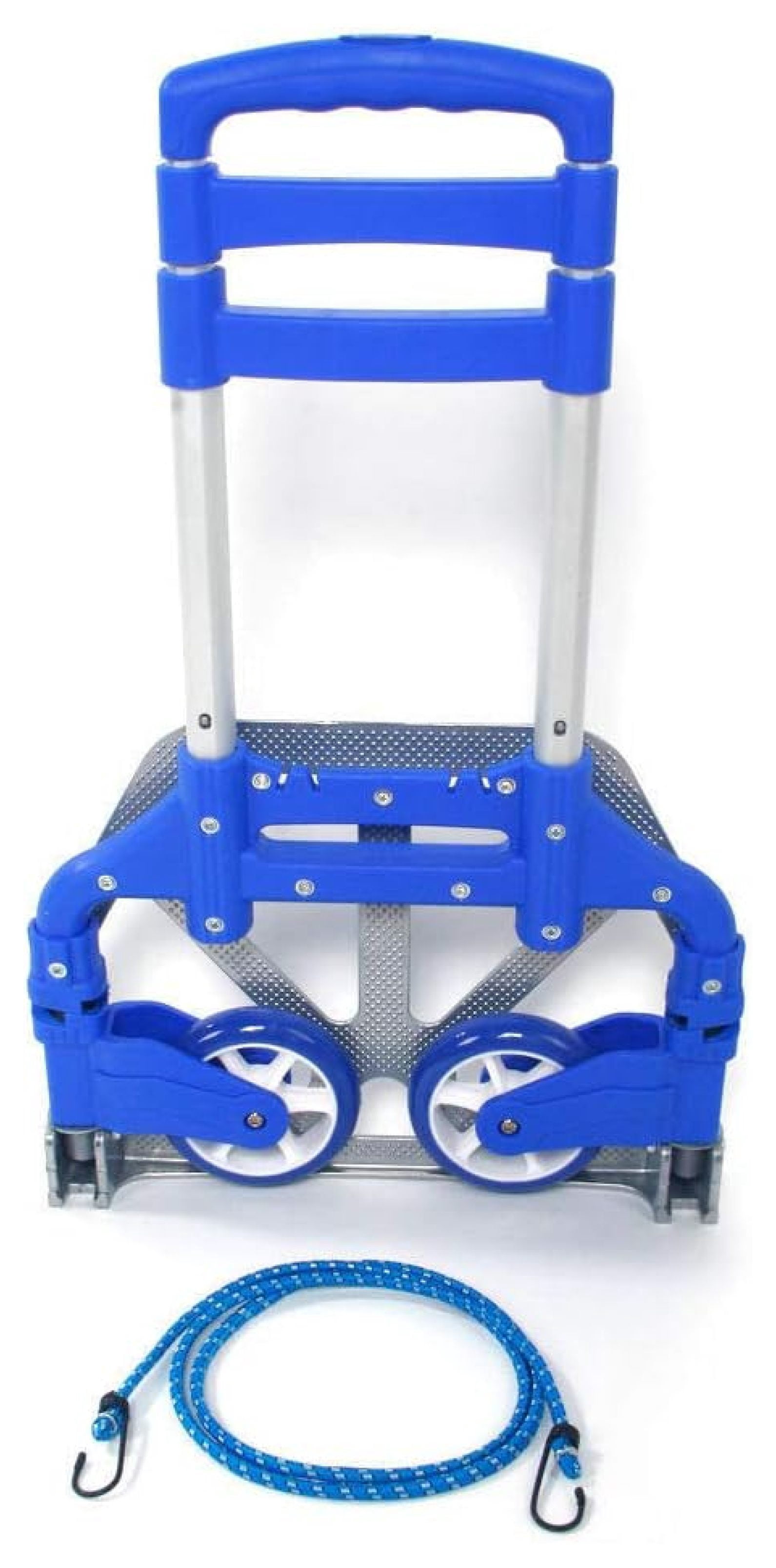 Aluminium Portable Folding Collapsible Push Truck Hand Trolley Luggage ...