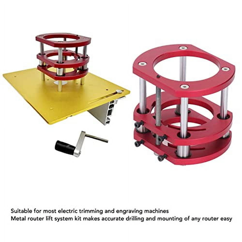 Aluminium Router Table Insert Plate, Metal Router System DIY Router ...