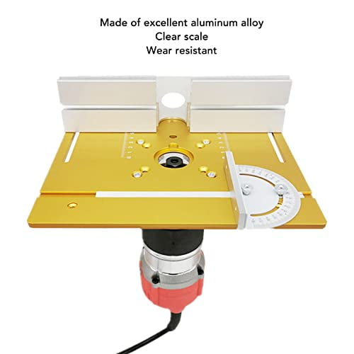 Aluminium Router Table Insert Plate, Metal Router System DIY Router ...
